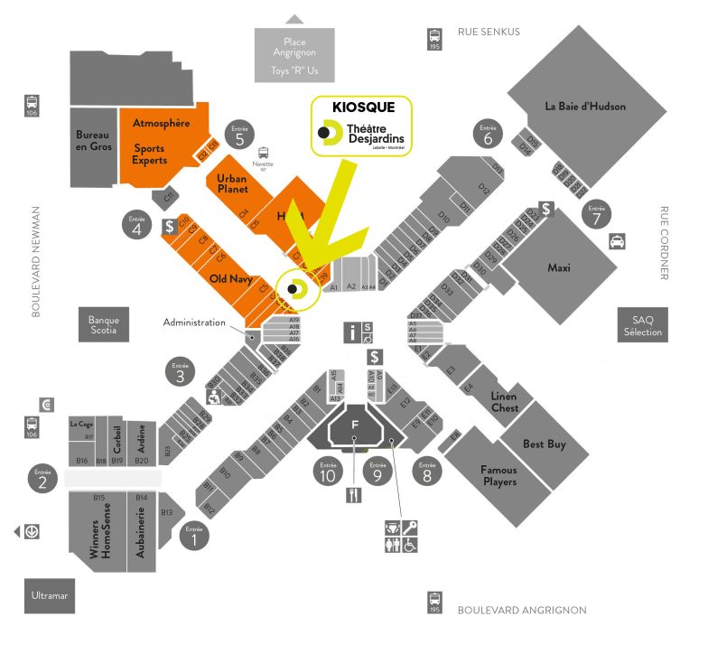 Retrouvez-nous au Carrefour Angrignon ! - Théâtre Desjardins